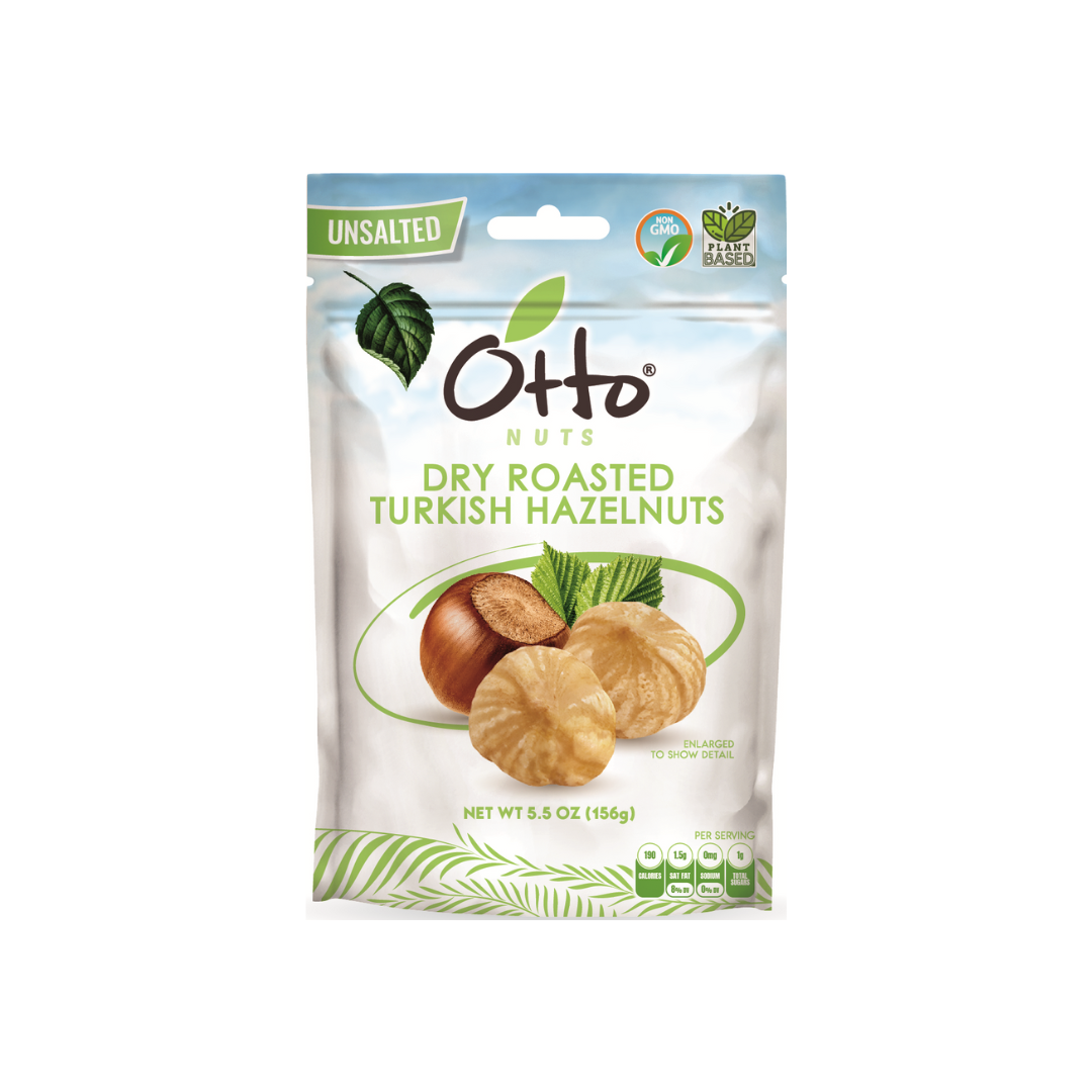 Dry Roasted Turkish Hazelnuts 5.5 oz. (156g) - OttoSnacks